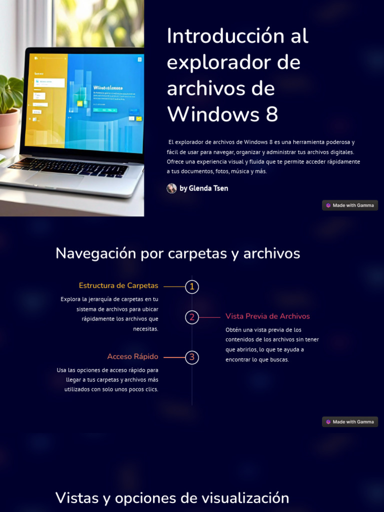 Introduccion Al Explorador de Archivos de Windows 8 | PDF | Archivo de computadora | Software ...