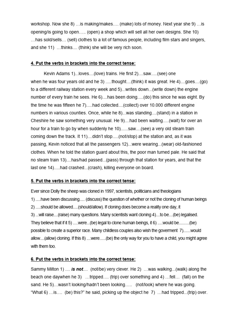 Texte Timpuri Engleza | PDF | Young Adult