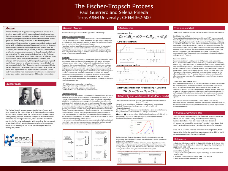 Fischer-Tropsch Process Overview | PDF | Chemical Substances ...