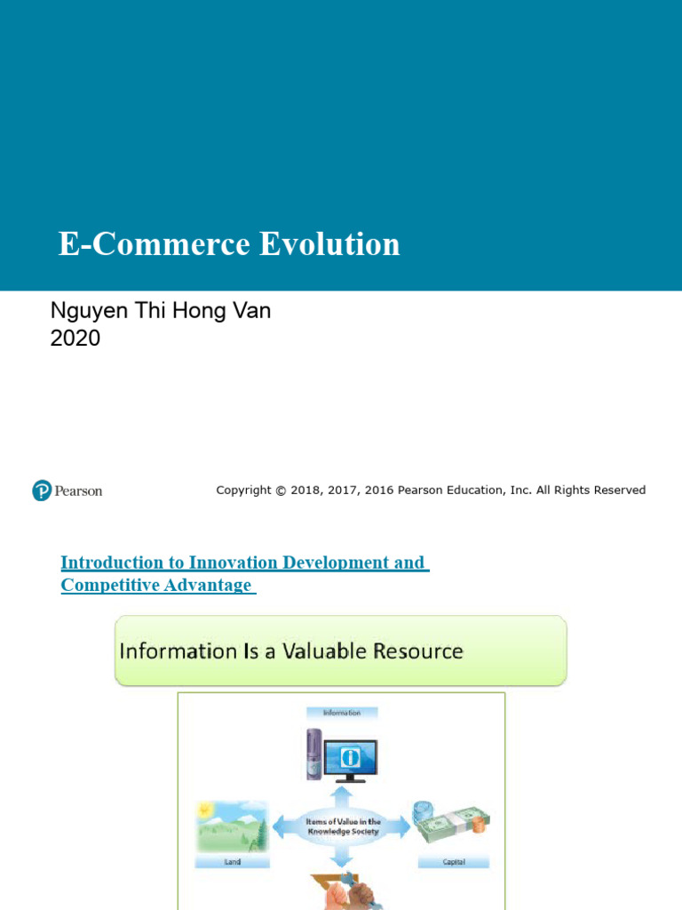 Chapter 3 Ecommerce Evolution | PDF | Chief Information Officer | Internet