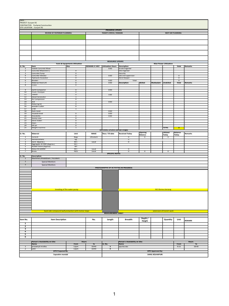 DPR formate-DPR | PDF | Building Materials | Civil Engineering