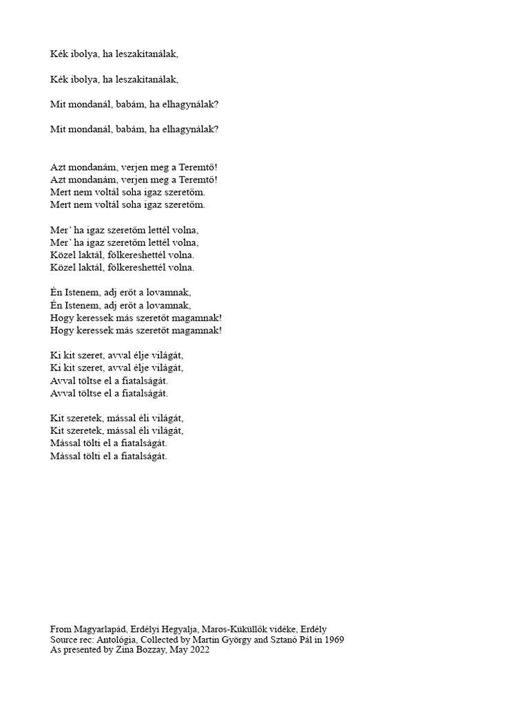 Kék Ibolya Pdf