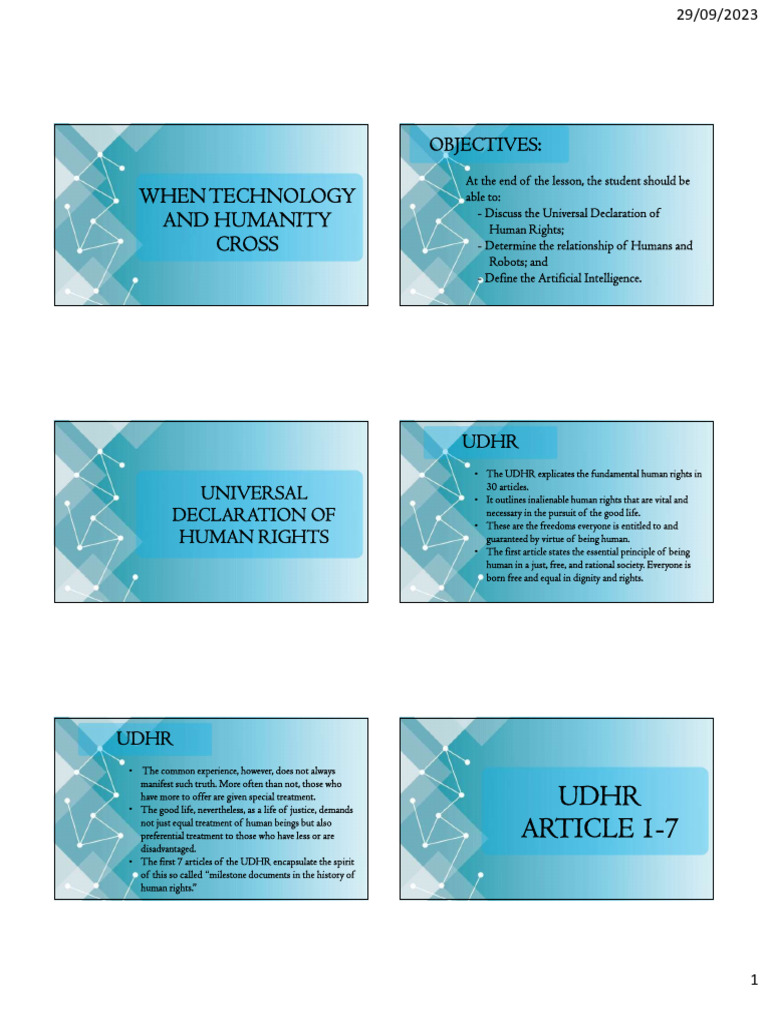 STS Lesson7 When Technology and Humanity Cross | PDF | Artificial ...