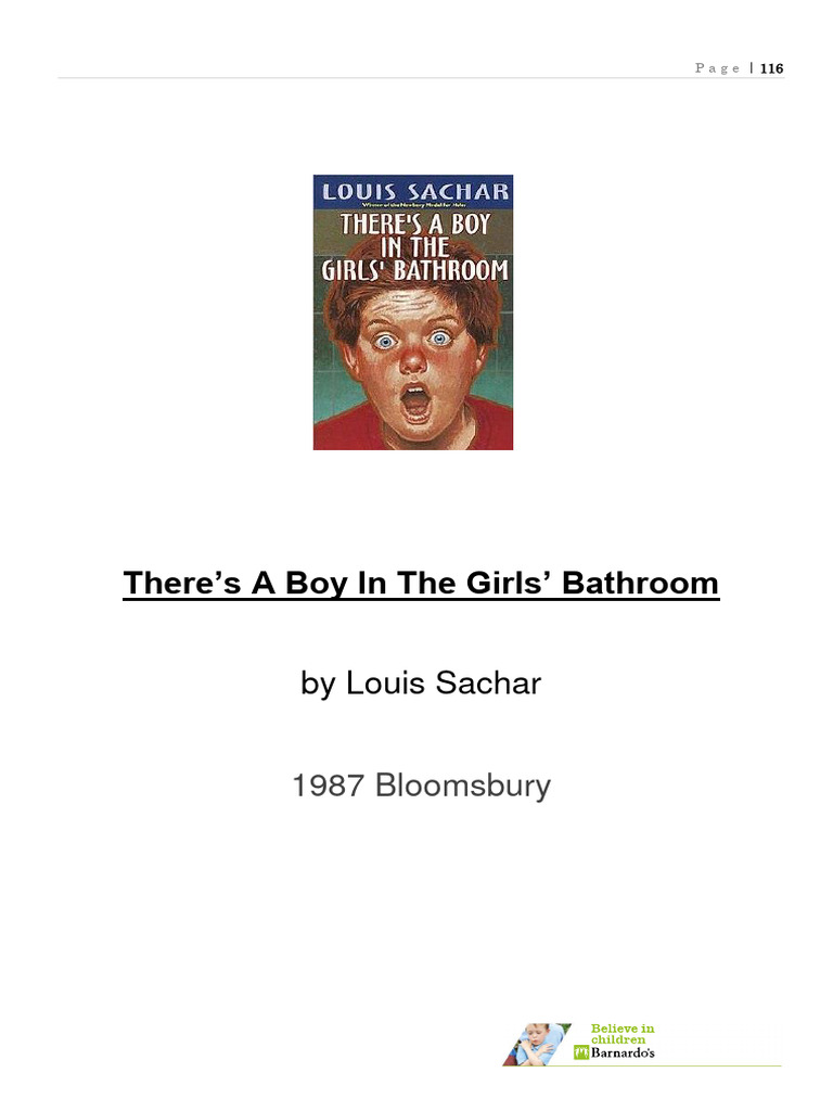 SEL Study Guide Theres A Boy in The Girls Bathroom | PDF | Experience ...
