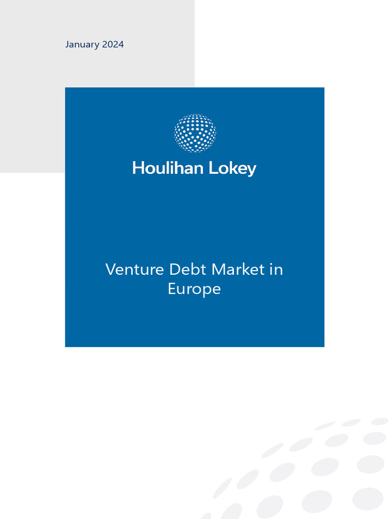European Venture Debt Market | PDF | Fair Value | Valuation (Finance)