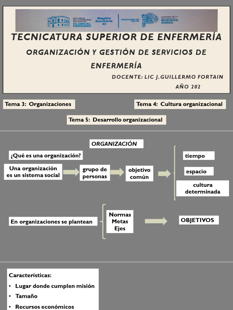 Clase 3 Organizaciones | PDF | Business | Negocios económicos