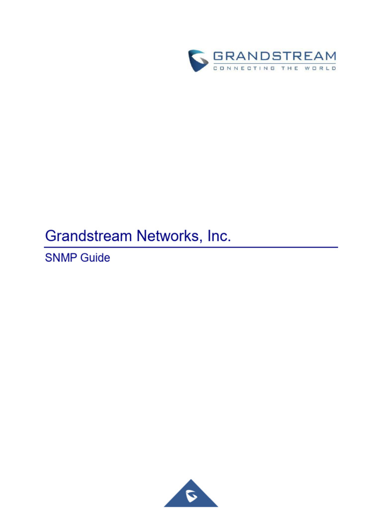 SNMP Guide | PDF | Computer Network | Internet Architecture