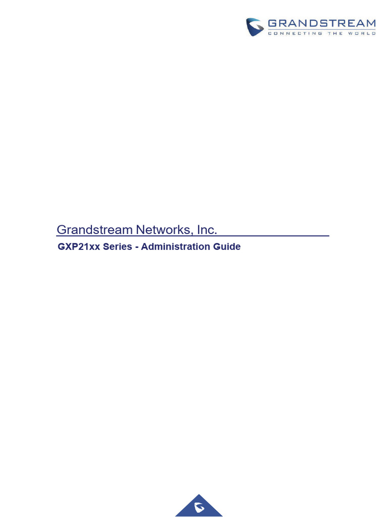 GXP21xx Series Administration Guide Documentation Center | PDF | Ip Address | Session Initiation ...