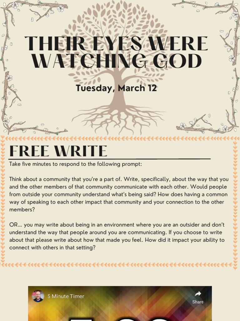 Tewwg Black English Lesson | PDF | English Language | Slavery