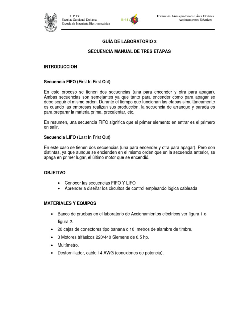 Guia De Laboratorio N 3 I 2015 Pdf Ingenieria Eléctrica