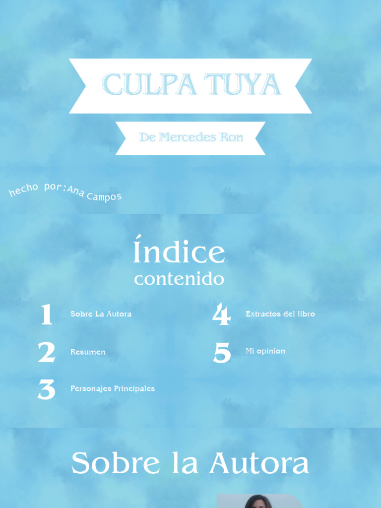 Culpa Tuya | PDF