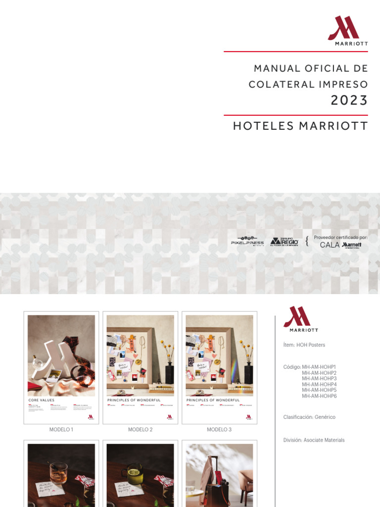 Catalogo Marriott | PDF