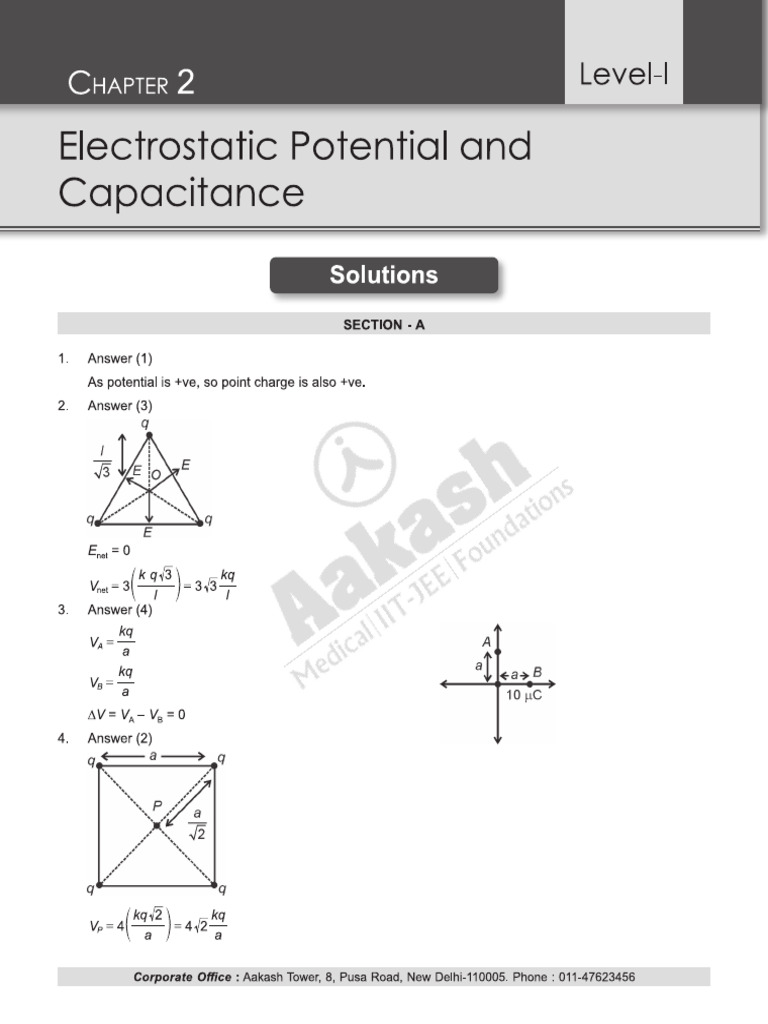 CLS MED 24 25 XII Phy Package 1 Level 2 Chapter 2 | PDF