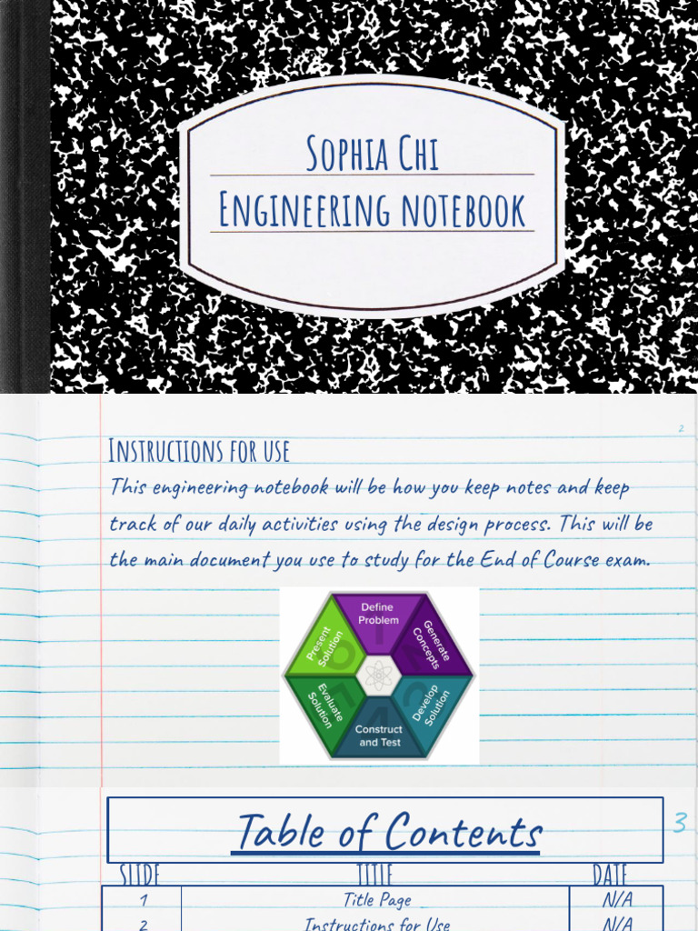 sc engineering notebook | PDF | Notebook