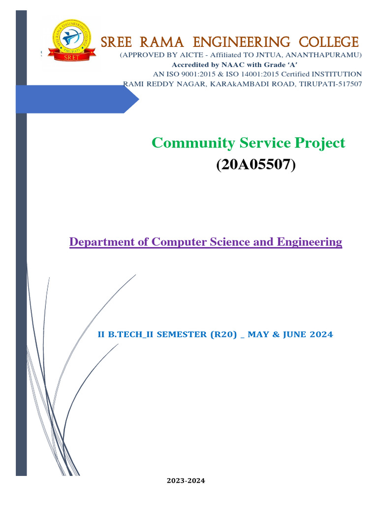 Cse - Program Book - CSP | PDF | Community | Communication