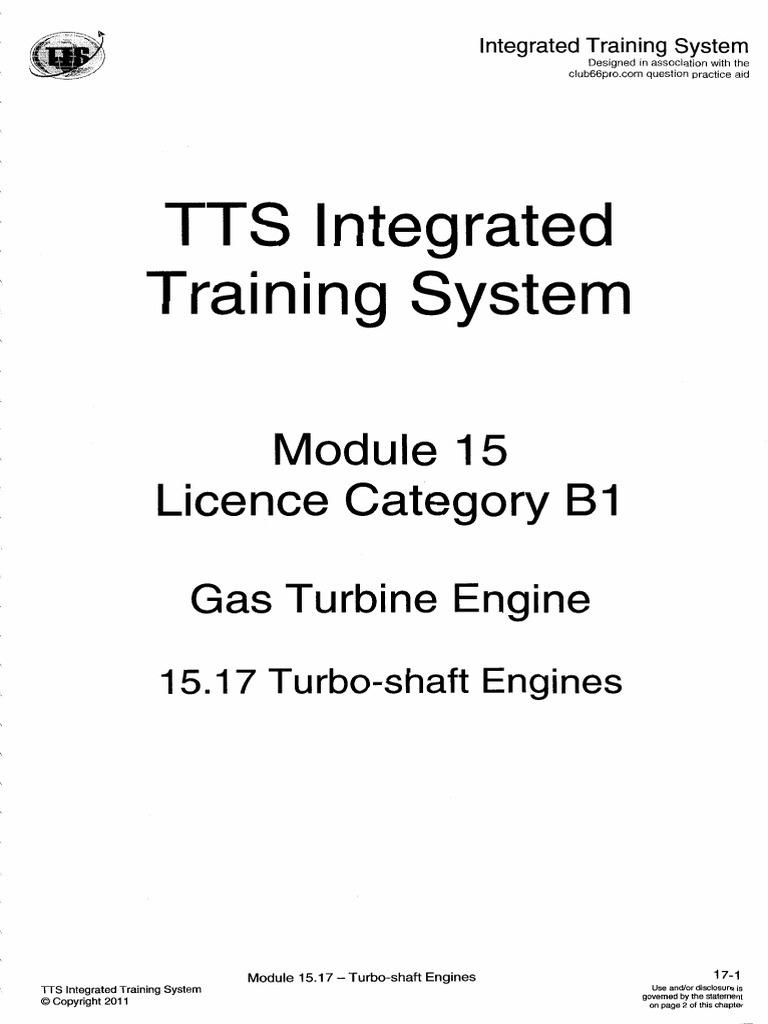 15.17 Turbo-Shaft Engines | PDF | Propulsion | Rotating Machines