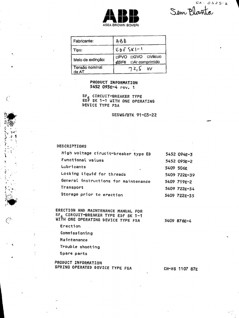 Abb Edfsk11 | PDF