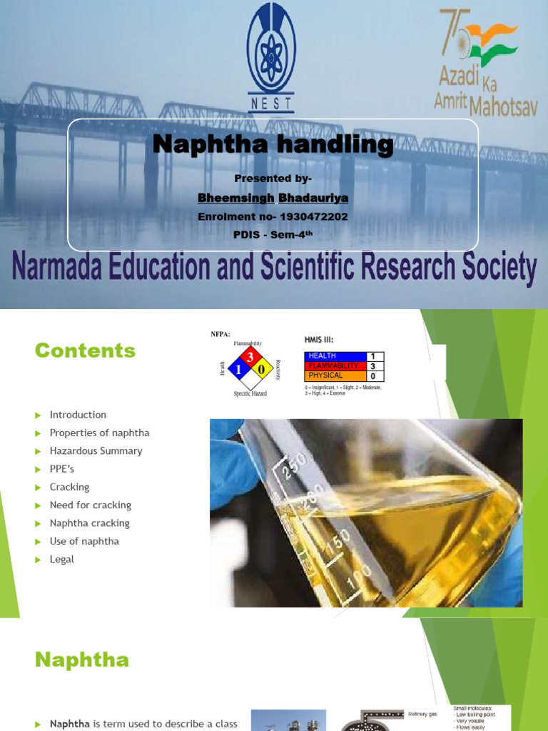 Naphtha Handling | PDF | Cracking (Chemistry) | Chemical Substances
