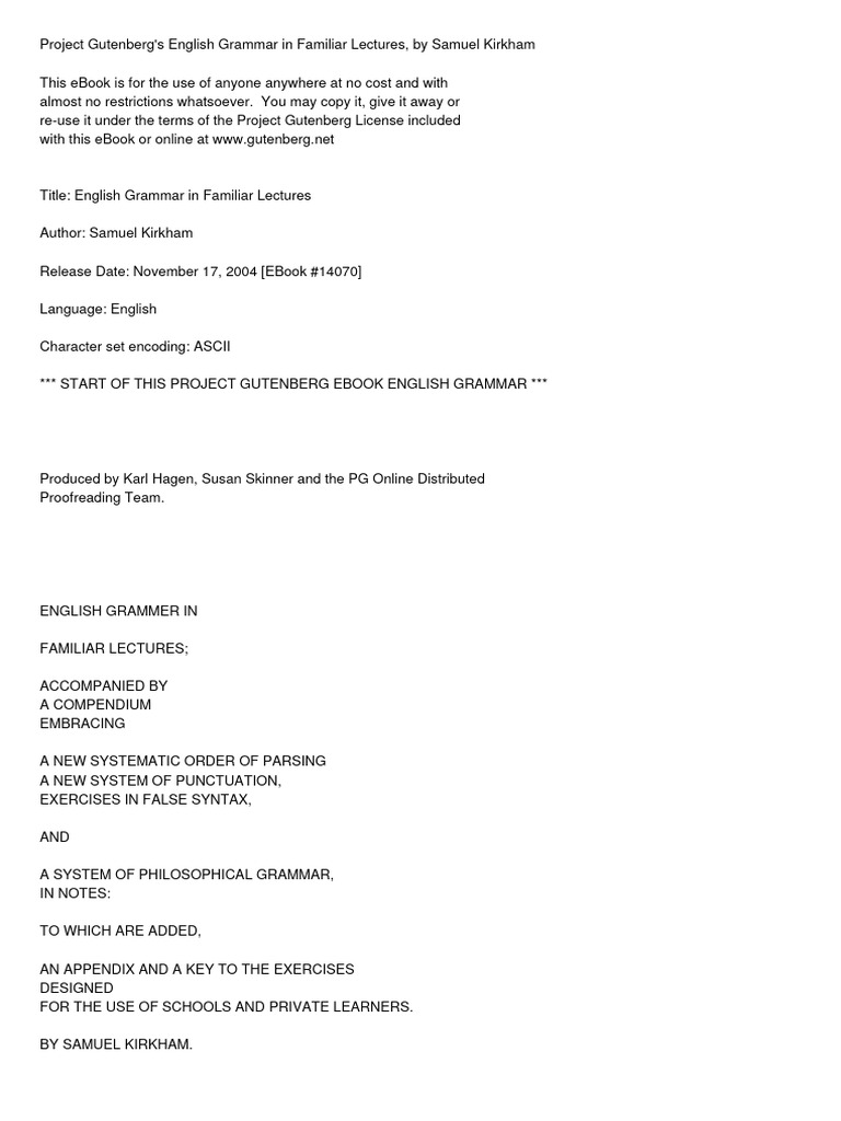 Eng Grammar01 | PDF | Grammatical Gender | Verb