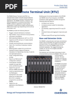 Emerson fb3000 Remote Terminal Unit Rtu Instruction Manual en 7625902 ...
