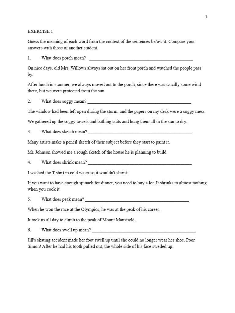 exercises-1-71 | PDF | Water | Pollution