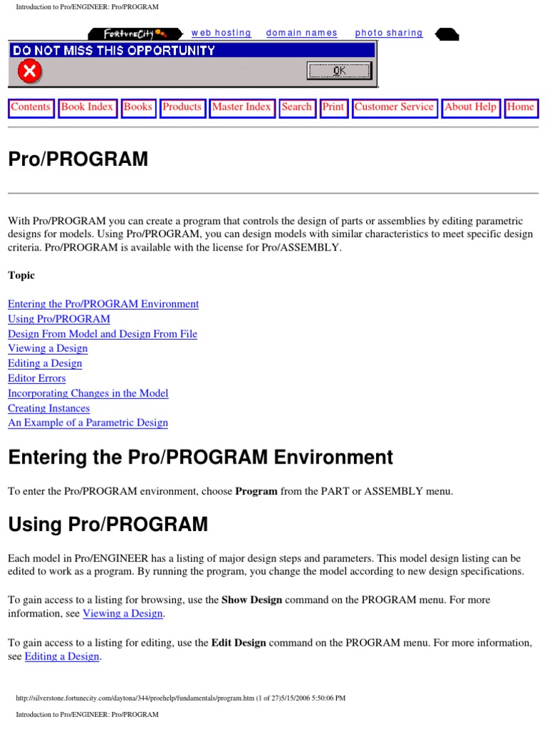 Pro Program Pdf Command Line Interface Parameter Computer Programming