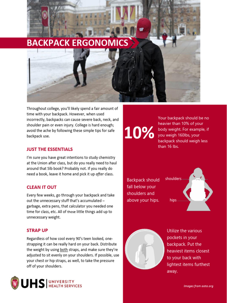 Backpack Ergonomics | PDF | Backpack