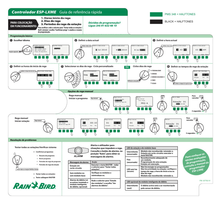 ESP-LXME Guia de Referência Rápida 637762-14 Rev B | PDF | Informática