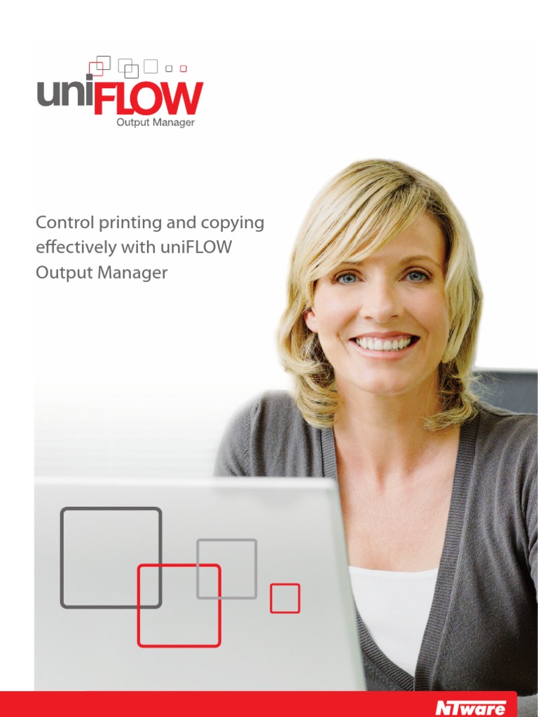 U123476 Uniflow Brochure Uk | PDF | Printer (Computing) | Media Technology