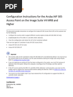 Initial Setup Guide for Aruba IAP | PDF | Wi Fi | Computing