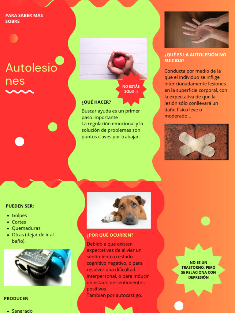 Autolesiones | PDF