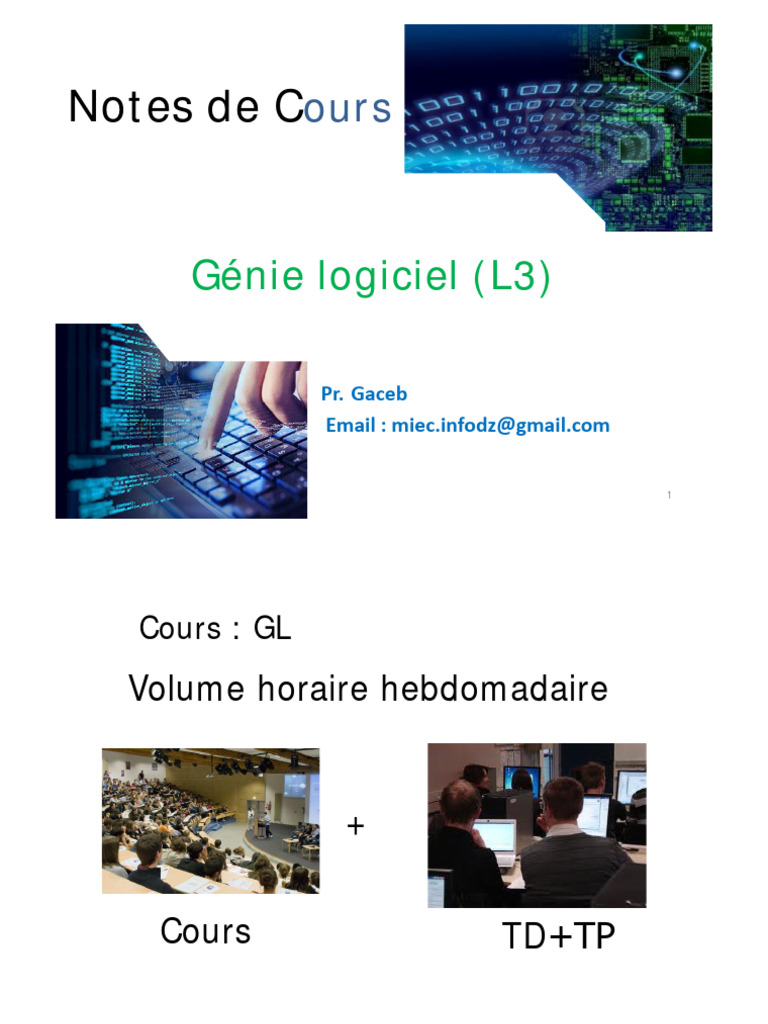 1 - Introduction GL - UML - v2 - 2022 | PDF | Développement de logiciel ...