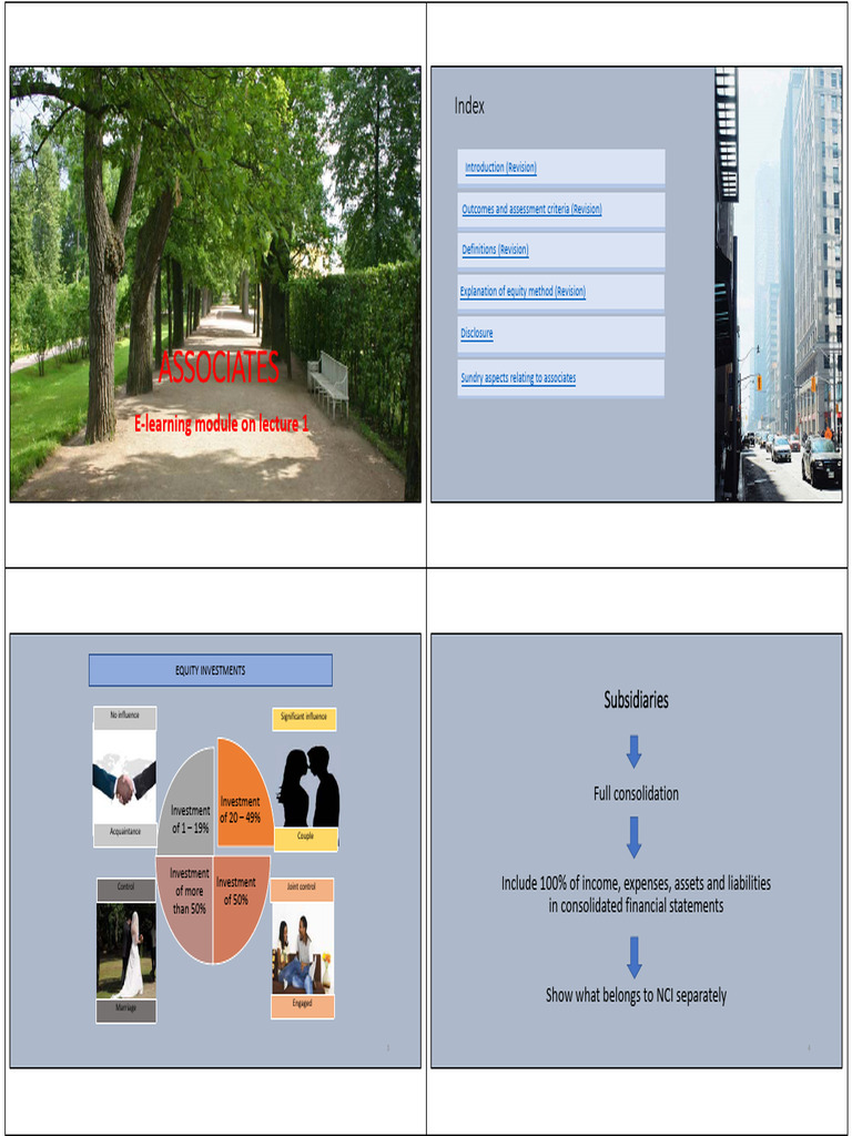 Introduction To Associates Color | PDF | Equity (Finance) | Fair Value