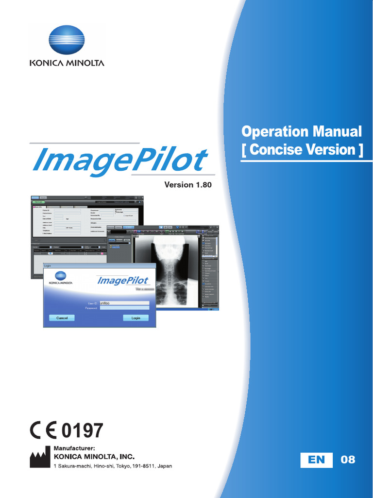 DRX Operation Manual Konica | PDF | Ac Power Plugs And Sockets | Computer Monitor