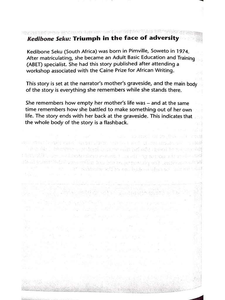 Triumph in The Face of Adversity | PDF