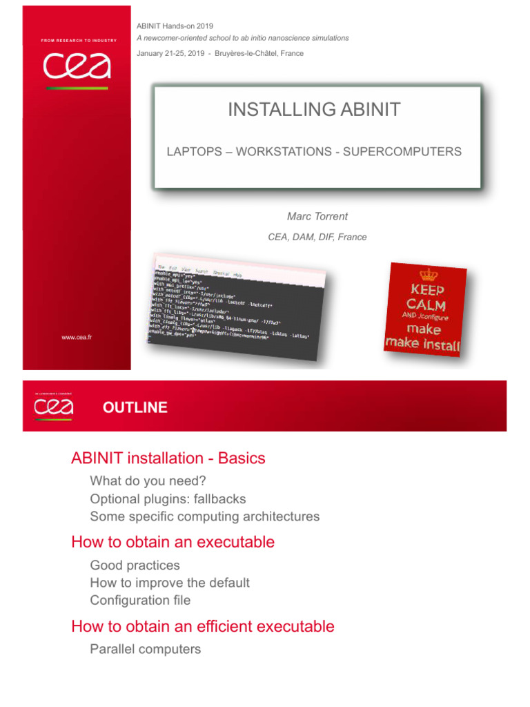 Installing Abinit | PDF | Message Passing Interface | Library (Computing)