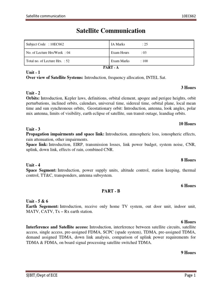 Satellite Communication 3 | PDF | Communications Satellite | Satellite Television