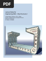 HO5-Shell Plating and Framing | PDF | Hull (Watercraft) | Deck (Ship)