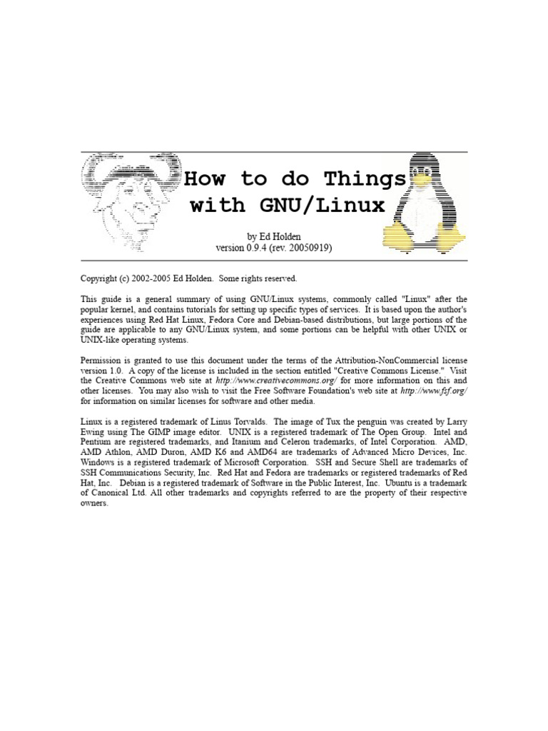 Gnu Linux | PDF | Linux | License
