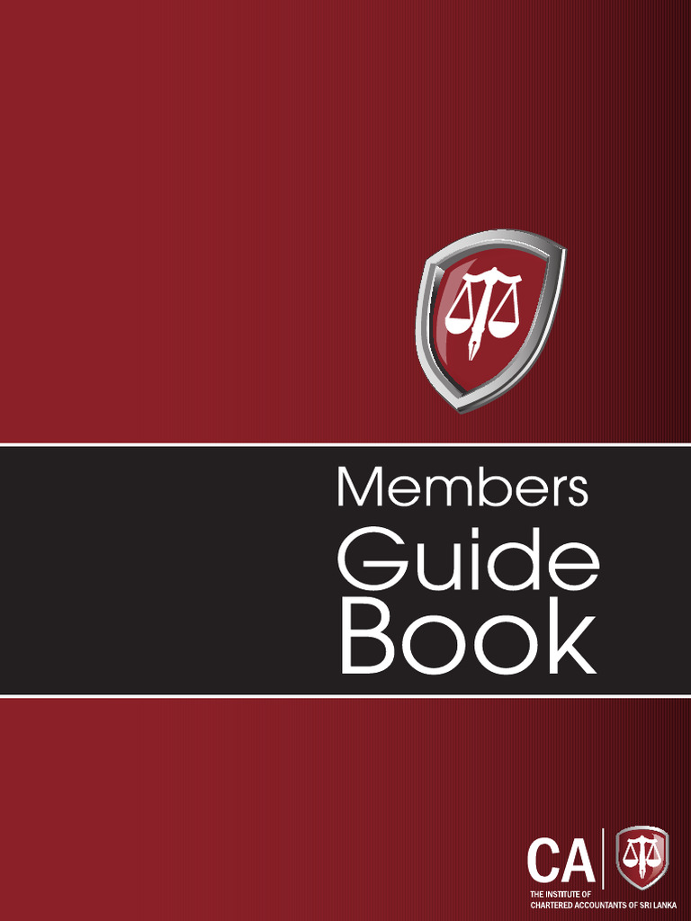 Members Guide Book | PDF | Accountant | Accounting