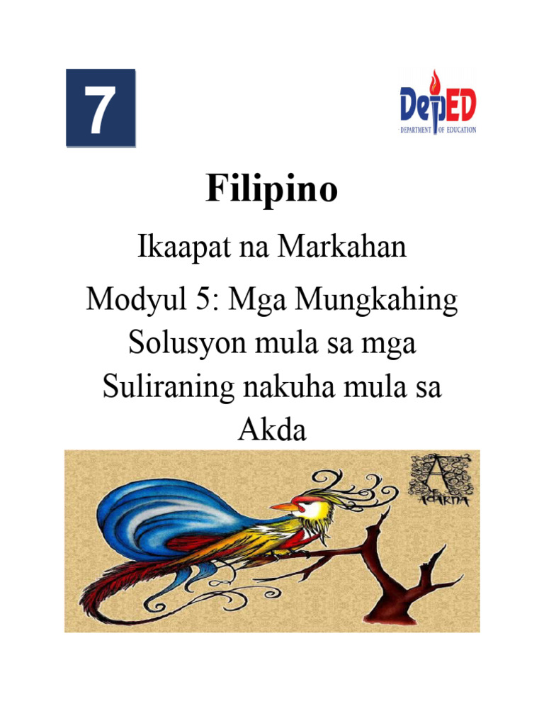 Modyul 5 - Fil7 Q4 | PDF