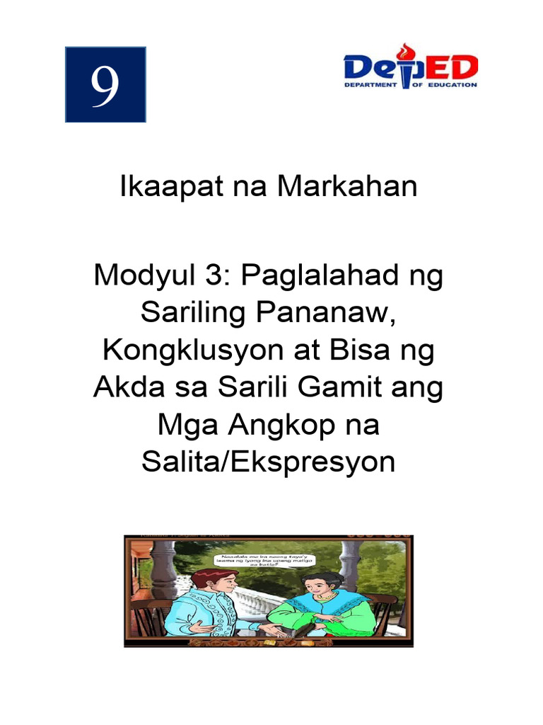 Modyul 3 - Q4 - Final | PDF