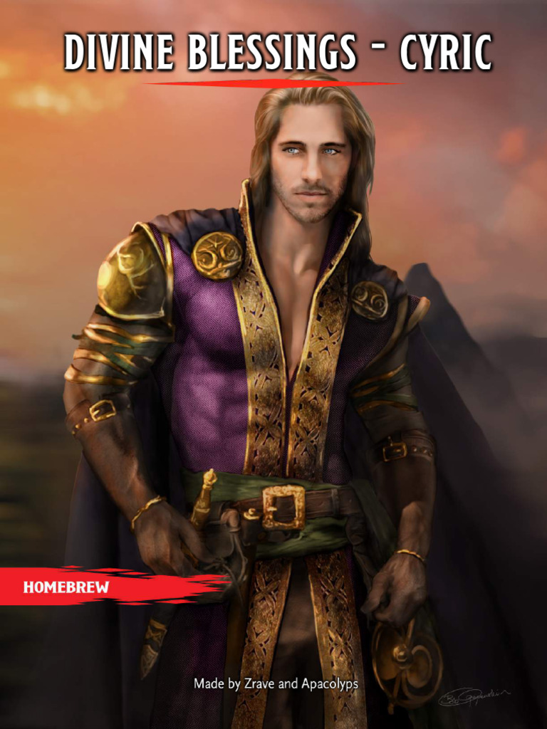 Cyric's Divine Blessings in D&D | PDF