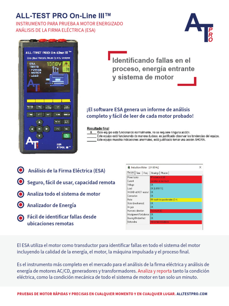 Spanish ATPOL III Brochure | PDF | Ingenieria Eléctrica | Motores