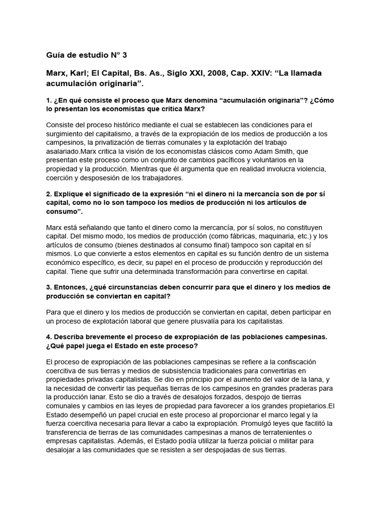 TP 3 Teoría Gral Del Derecho | PDF | Capital (economía) | Capitalismo