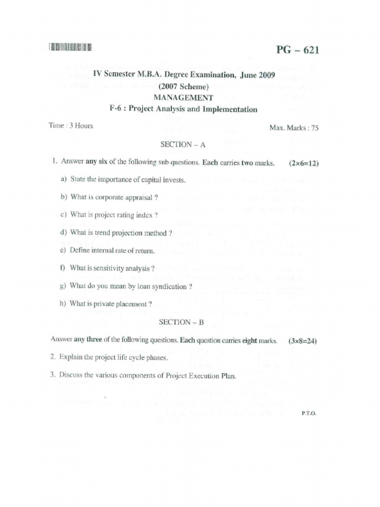 2007 08 Scheme Project Analysis Implementation | PDF