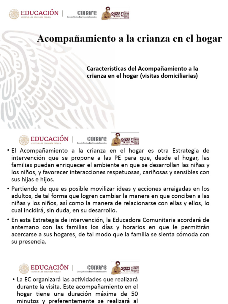 Acompañamiento A La Crianza en El Hogar | PDF | Crecimiento personal y profesional | Relaciones ...