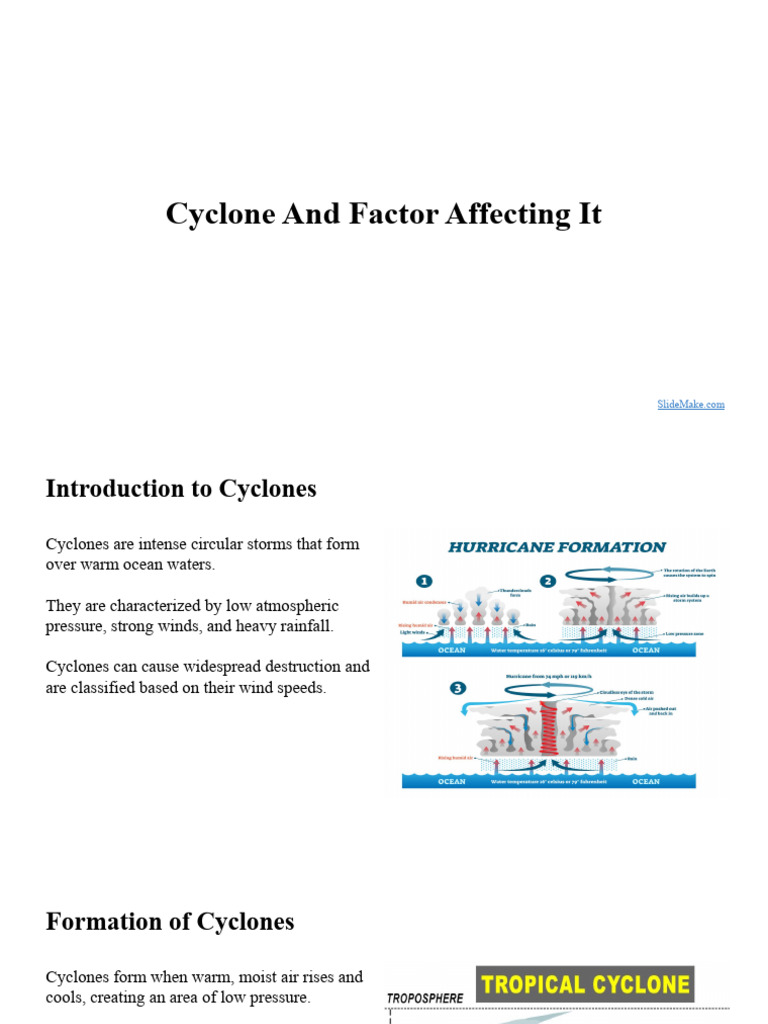Cyclone and Factor Affecting It | PDF | Tropical Cyclones | Wound