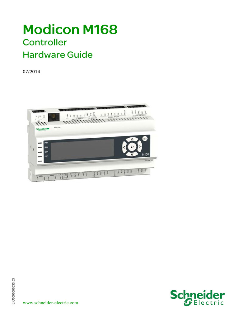 Manual de Uso Controlador M168 Friotec | PDF | Programmable Logic ...
