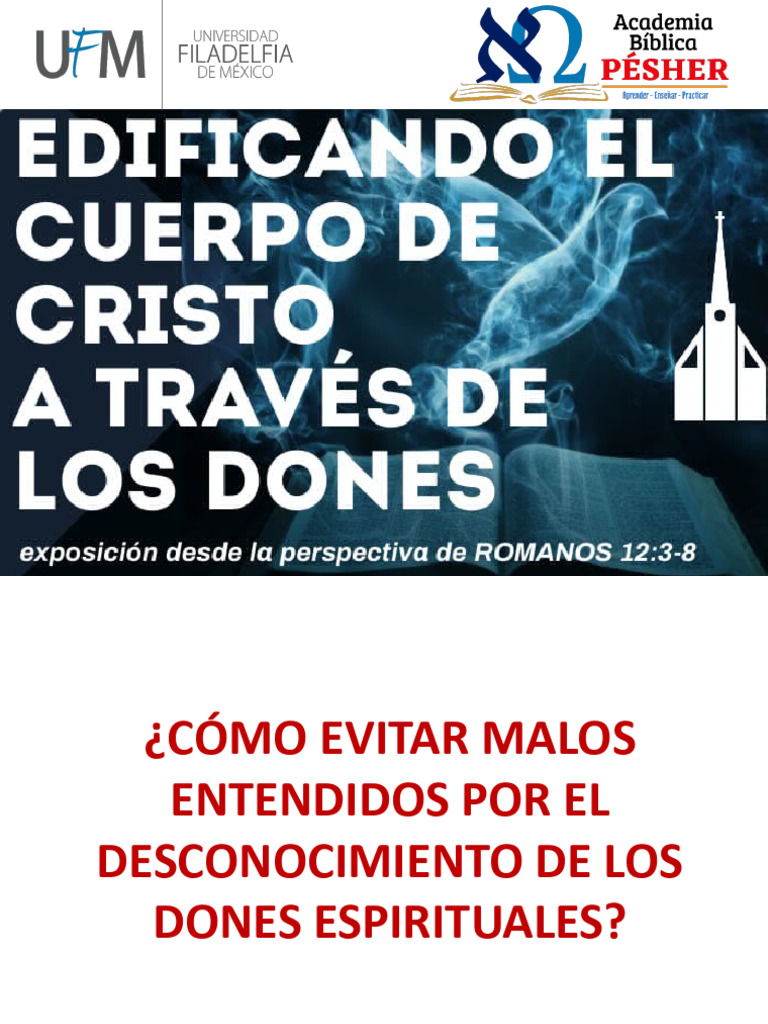 Exposición de Los Dones | PDF | Don espiritual | Teología